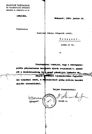 Szállási Sándor: Berzence nagyközség szociográfiája